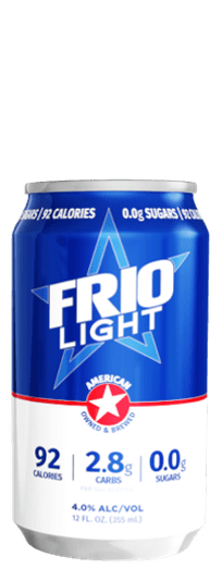 Enjoy FRIO Low Cal Low Carbs Light Beer